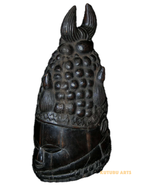 Gola Sowo Bondo Female Mask From Liberia – Kutubu Arts